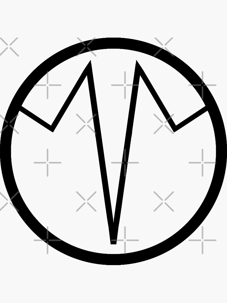 "ROTTMNT Symbol - Outline 2" Sticker for Sale by Random Fandom Merch ...