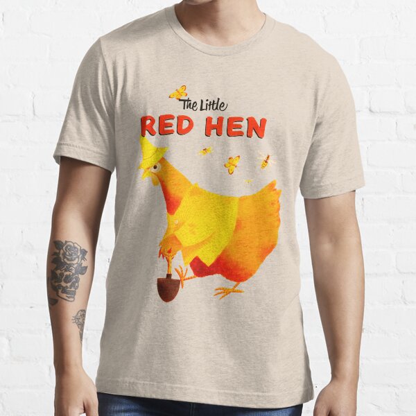 "Red Hen little golden book classic illustration " T-shirt for Sale by ...