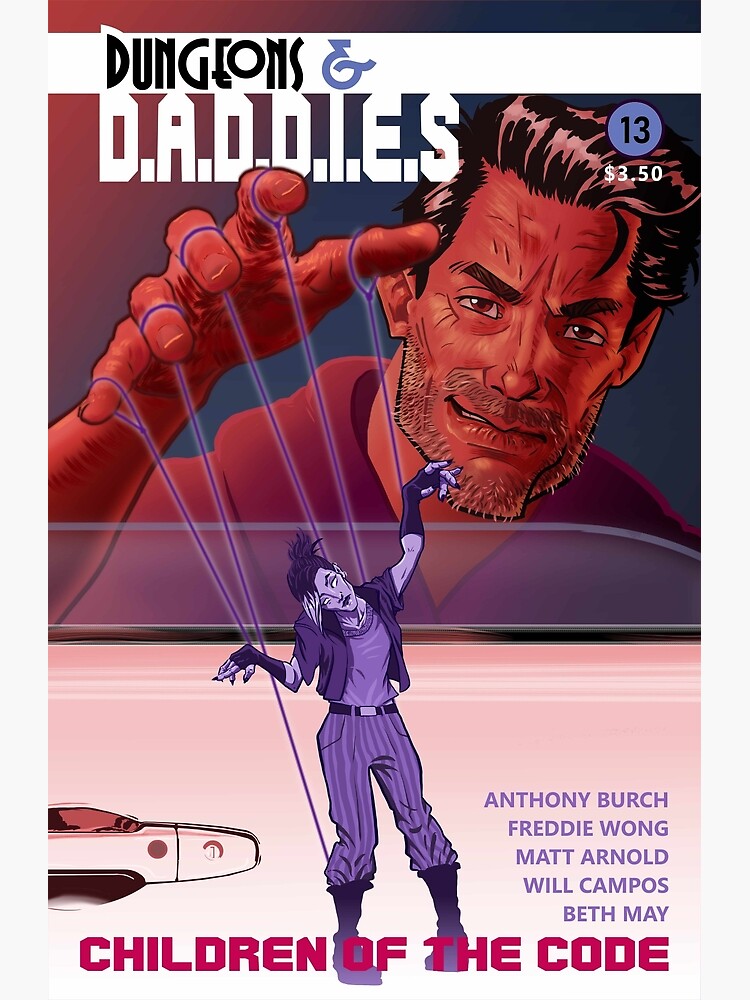 "Dungeons and Daddies - S02 E13 Comic Cover Poster" Poster for Sale by ...