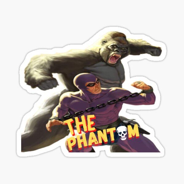 "The Phantom 23" Sticker for Sale by MensverseOnline | Redbubble
