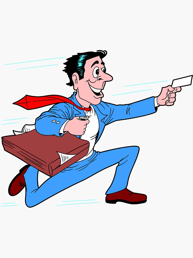 "Salesman" Sticker for Sale by stikitot | Redbubble