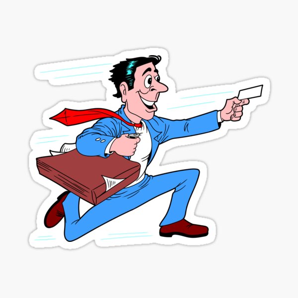 "Salesman" Sticker for Sale by stikitot | Redbubble
