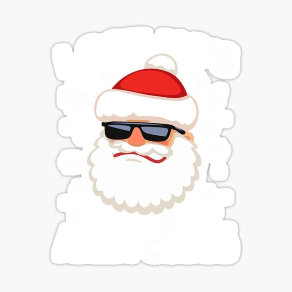 "christmas santa hos in different area codes" Sticker for Sale by ...