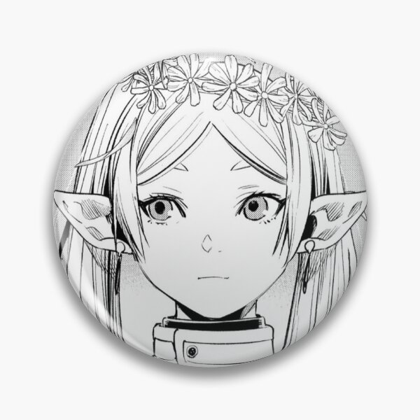 "Sousou no Frieren" Pin for Sale by Adelaide- | Redbubble
