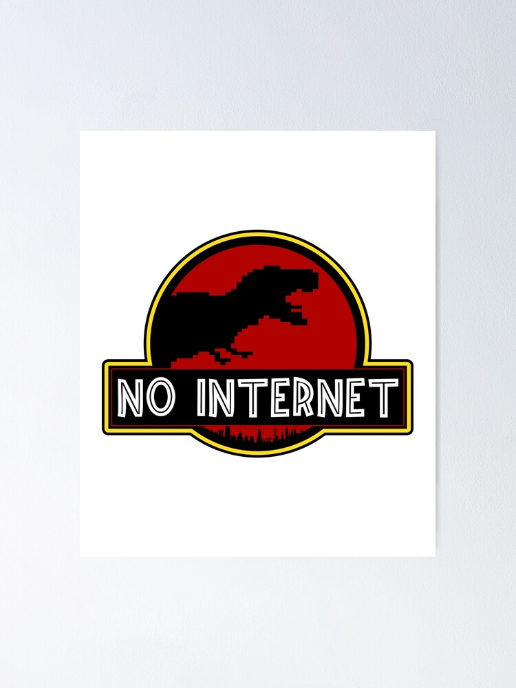 "No Internet Pixel Spinosaurus " Poster for Sale by PicasmusTech ...