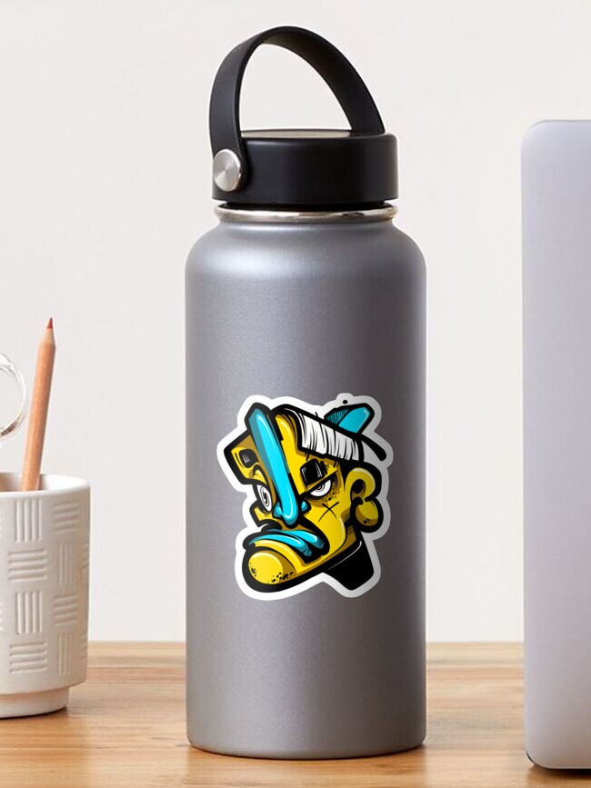 "Graffiti Character" Sticker for Sale by Graffitidesign | Redbubble