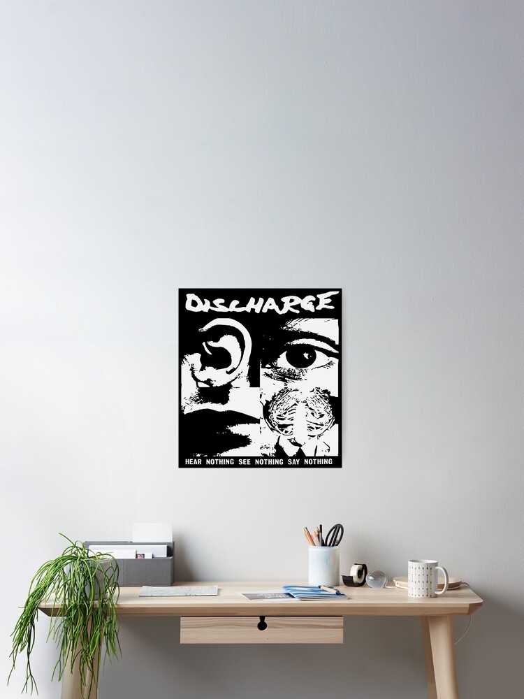 "Discharge" Poster for Sale by suditutop | Redbubble