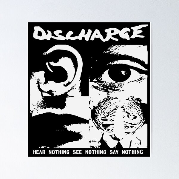 "Discharge" Poster for Sale by suditutop | Redbubble