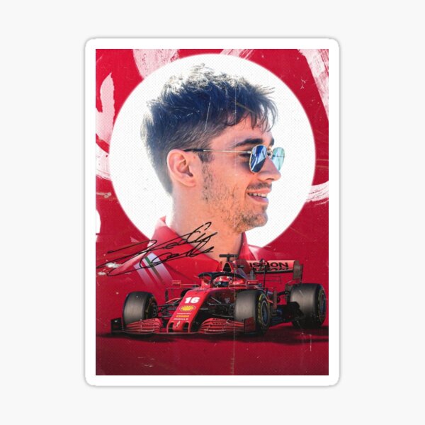 "leclerc" Sticker for Sale by jamilaaa | Redbubble