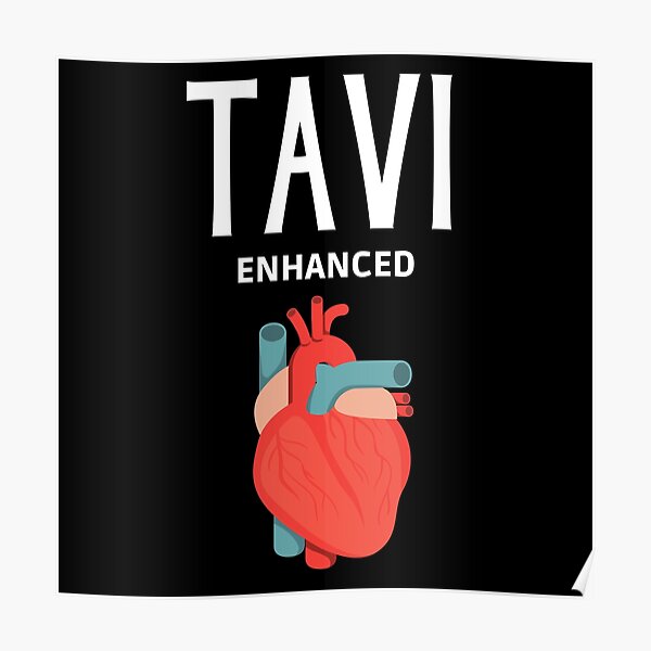 Póster «TAVI mejorado: implante transcatéter de válvula aórtica (texto ...