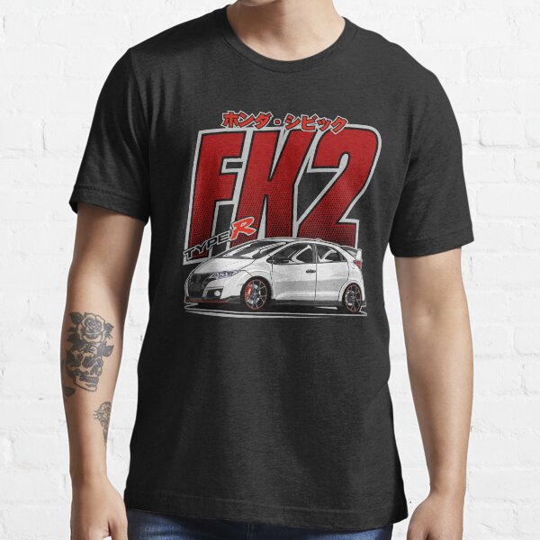 "Civic Type R FK2" T-shirt for Sale by Aswin77 | Redbubble | modern t ...