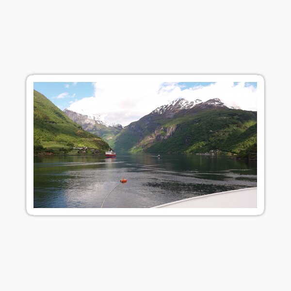 "Norway Fjords" Sticker for Sale by HungarianSailor | Redbubble