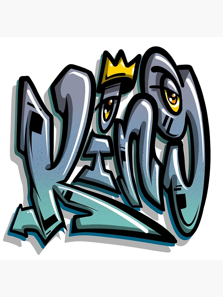 "King Graffiti" Poster for Sale by Graffitidesign | Redbubble