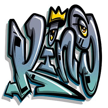 "King Graffiti" Art Board Print for Sale by Graffitidesign | Redbubble