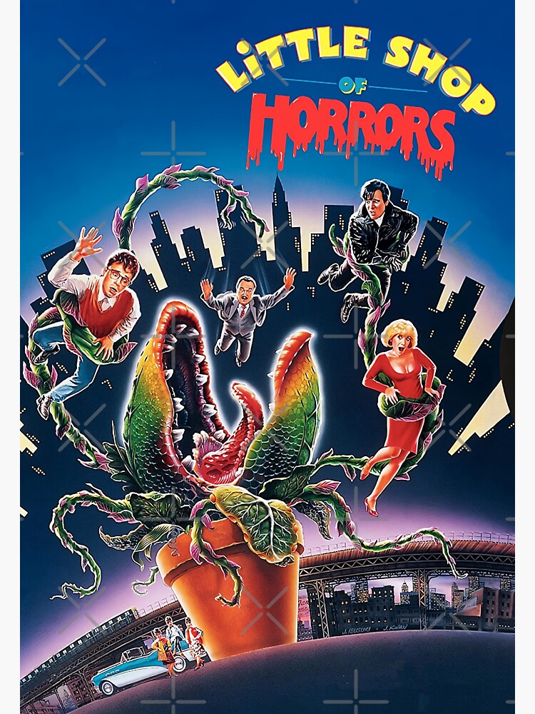 "Little Shop of Horrors (1986) movie poster" Sticker for Sale by ...