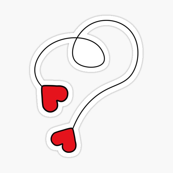 "abstract red little hearts" Sticker for Sale by SunGraphicArt | Redbubble