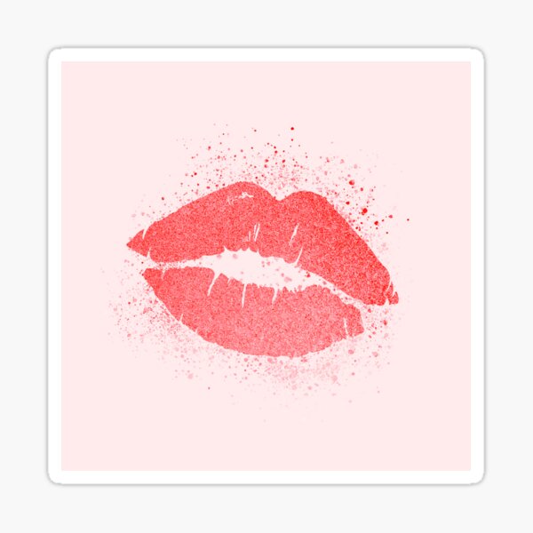 "Kiss" Sticker for Sale by deda25 | Redbubble