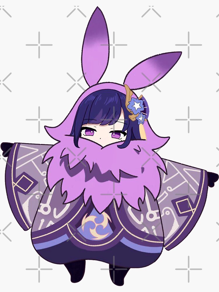 "Genshin Impact Chibi RAIDEN SHOGUN WIZARD OF THE ABYSS ELECTRO ...