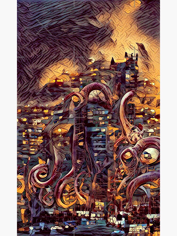 "The Apocalypse 5 - The Fallen City - spcreationsco22" Sticker for Sale ...