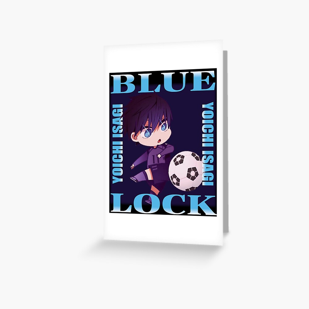 "Yoichi Isagi, Blue Lock Anime " Greeting Card for Sale by ZippedShawn ...