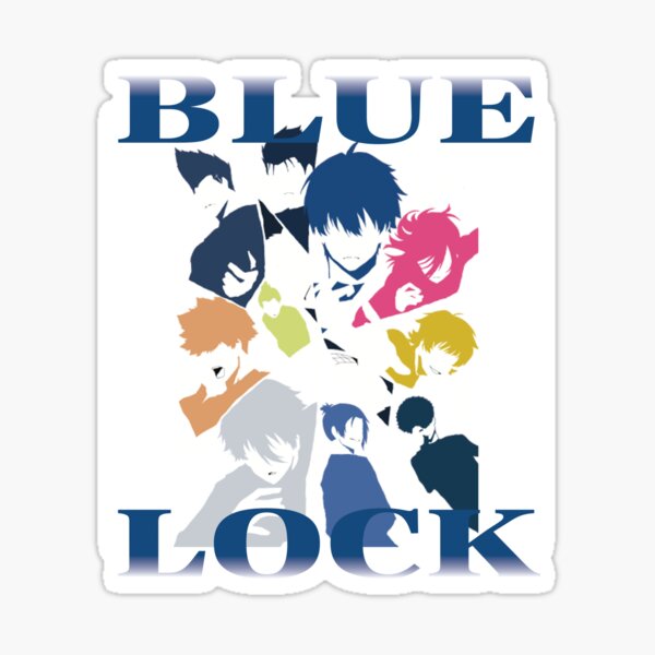 "Blue Lock All Main Characters In Minimalist And Aesthetic Transparent ...