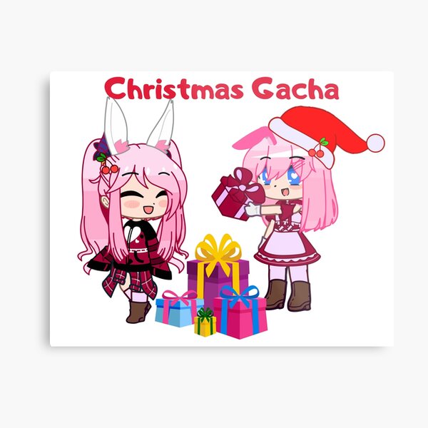 Lámina metálica «Obsequios de Navidad, Regala Gacha a tus mejores ...