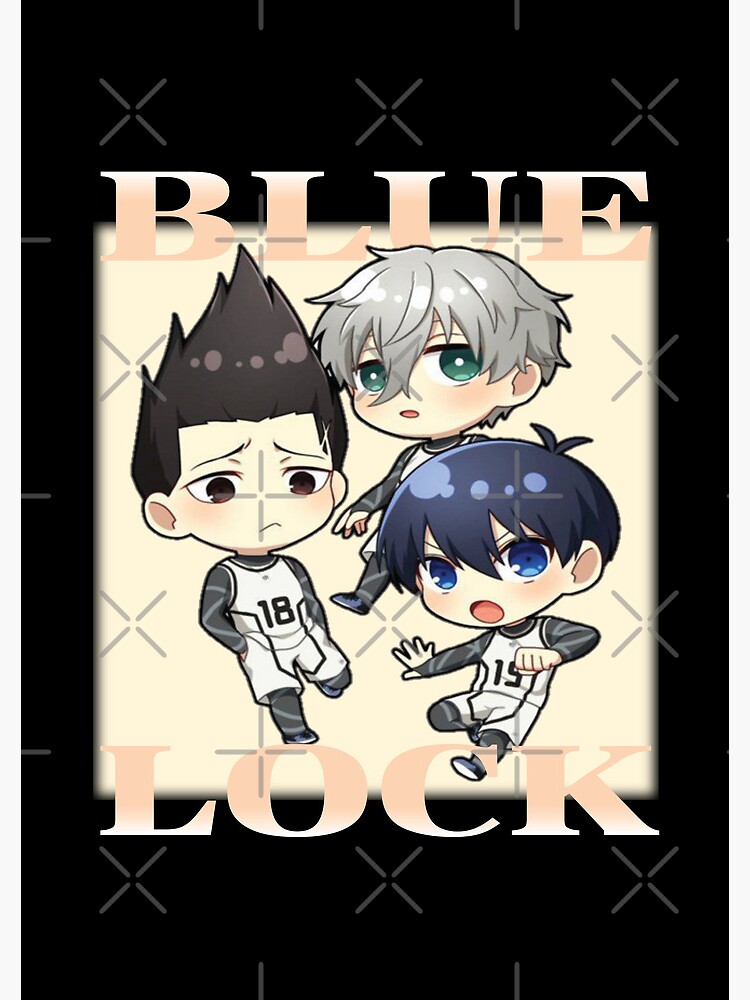 "Yoichi Isagi, Bluelock Chibi Anime Blue Lock Manga Anime " Spiral ...