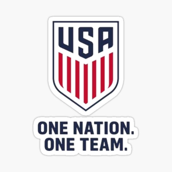 "One Nation One Team" Sticker for Sale by mqaidi | Redbubble