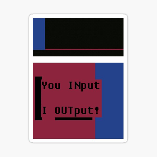 "Grey Mind INputs and OUTputs" Sticker for Sale by JoyPhotoArt | Redbubble