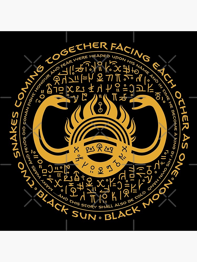 "Thulsa Doom Two Snakes Coming Together - Akiro Scribe Edition" Poster ...