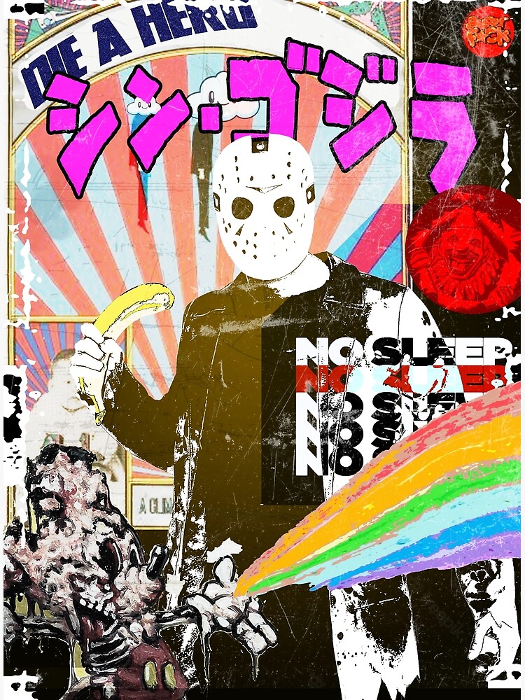 Póster «Super Yo Jason | Muere como un héroe | Sin dormir y el arcoíris ...