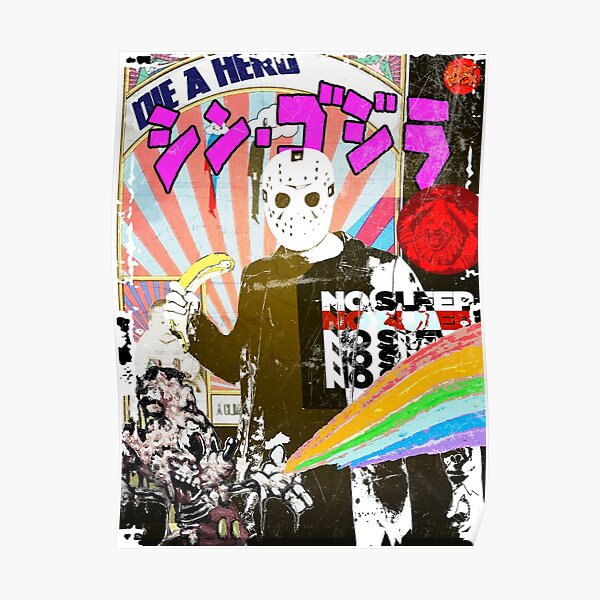 Póster «Super Yo Jason | Muere como un héroe | Sin dormir y el arcoíris ...