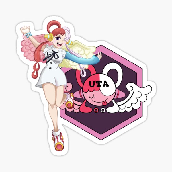 "One Piece UTA" Sticker for Sale by jstudiosoregon | Redbubble
