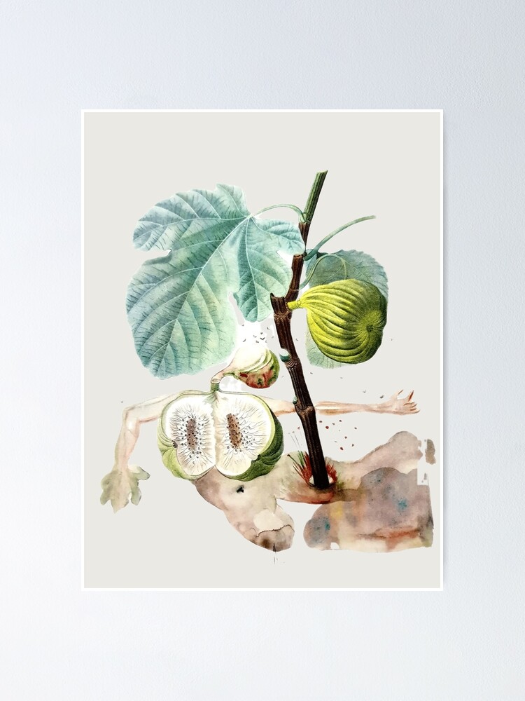 "Salvador Dali-Fig Man" Poster for Sale by Ivana-B | Redbubble