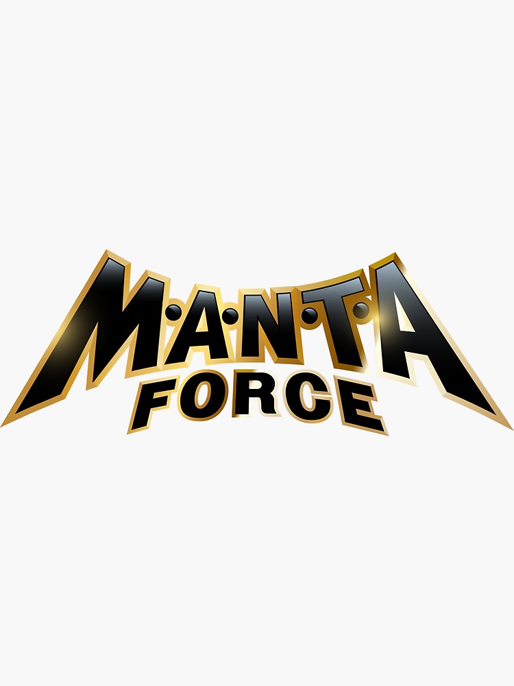 "Manta Force logo" Sticker for Sale by damomonkey | Redbubble