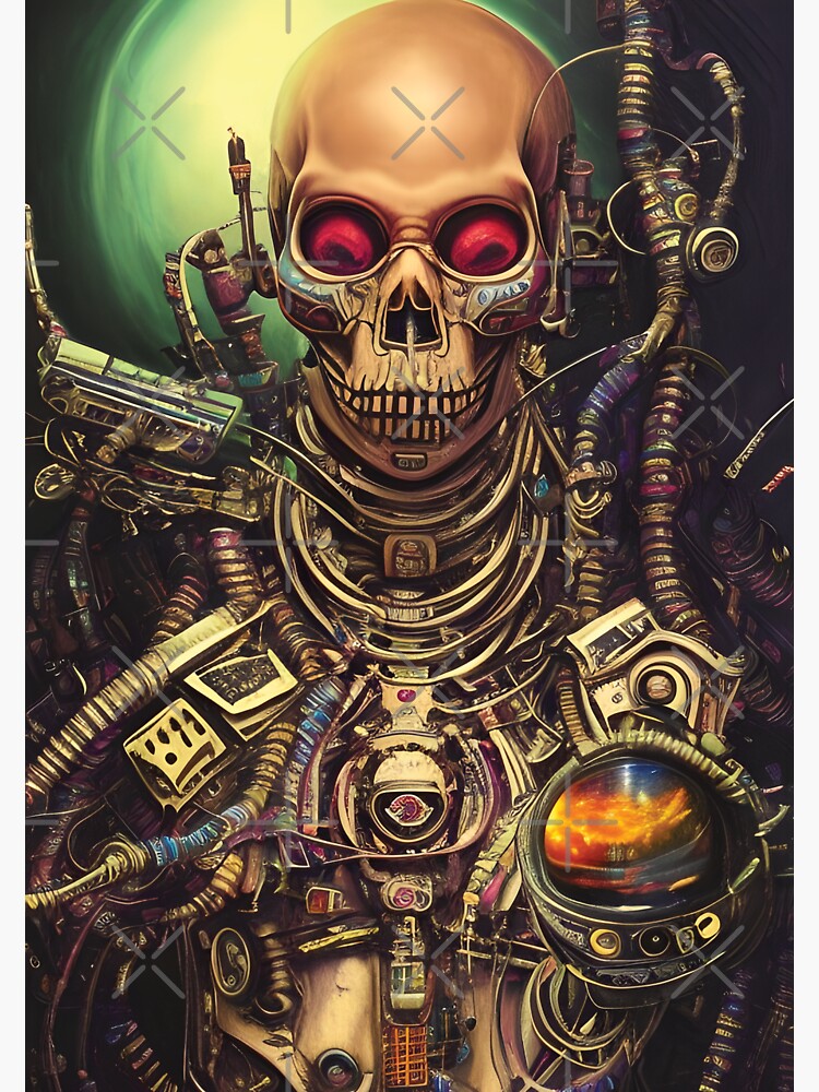"Skeleton Astronaut | Space Skull | Dystopian Art | Skull Astronaut ...