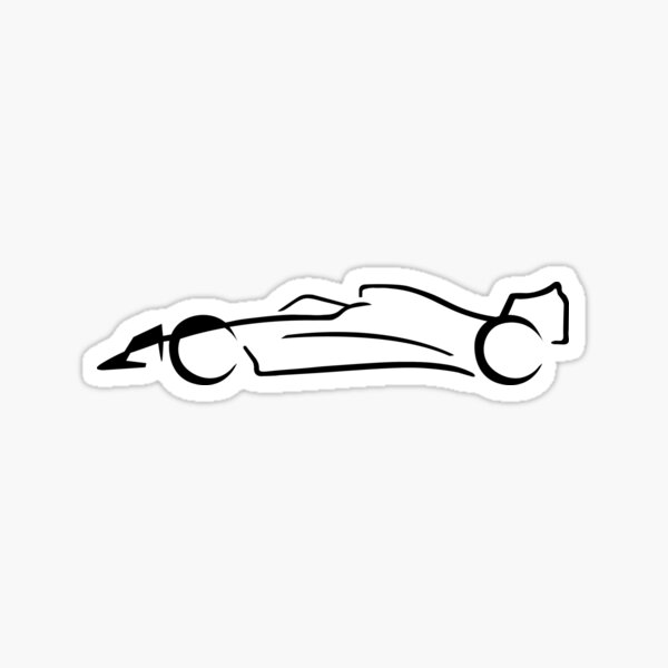 "Formula 1 Car" Sticker for Sale by larsmeijer11 | Redbubble