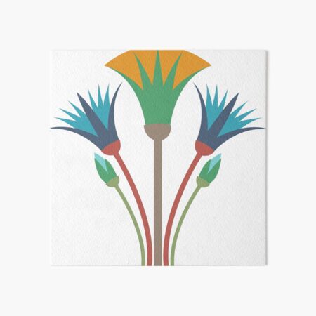 "Ancient Egypt Lotus Flowers Pharaonic symbol - Illustration Pattern ...