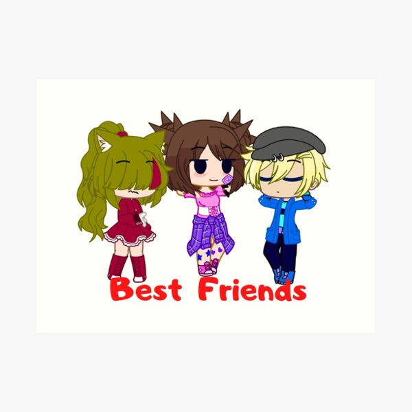 "Best Friends the perfect trio. Gacha Club - Friends Gacha Club - Gacha ...