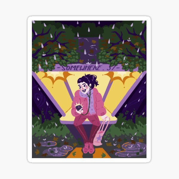 "somewhere street " Sticker for Sale by tilbobagginsart | Redbubble
