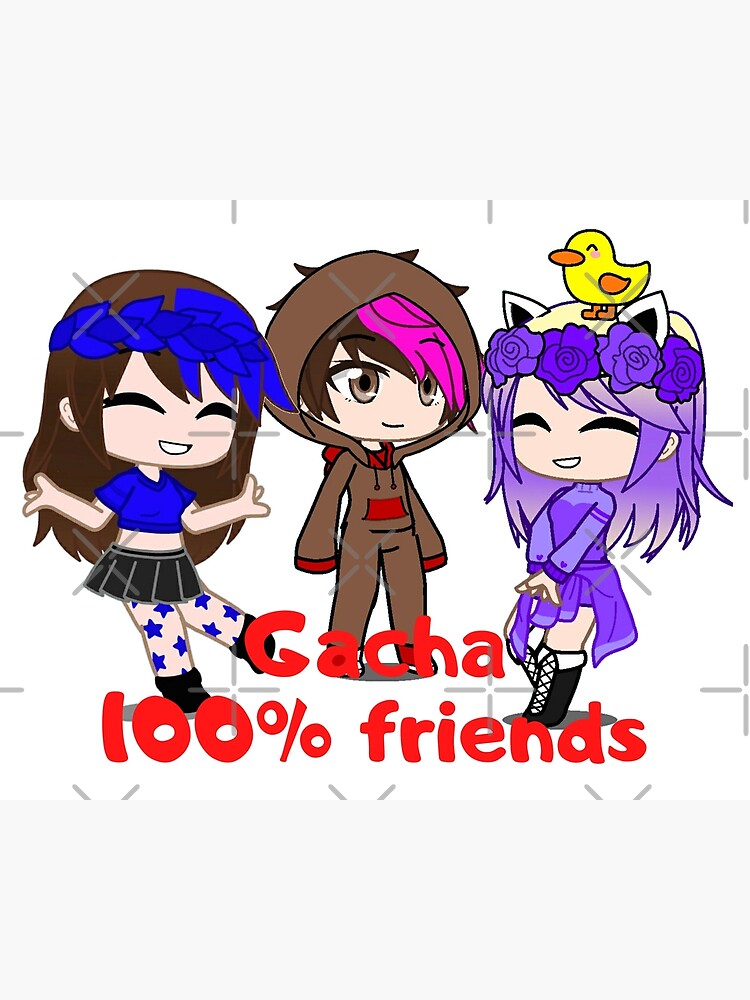 "Beste Freunde das perfekte Trio. 100% Amigas Gacha Club - Amigos Gacha ...