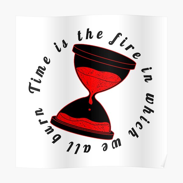 Hourglass Poster For Sale By Corvo Attano Redbubble