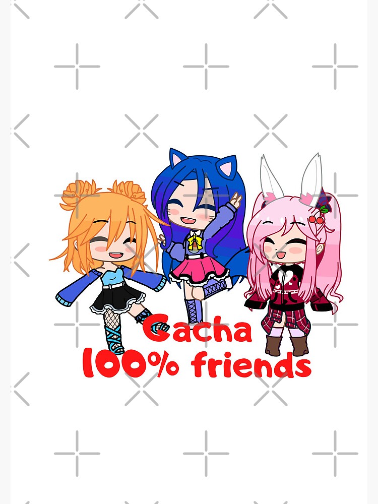 "Best friends forever. 100% Amigas Gacha Club - Amigos Gacha Club ...