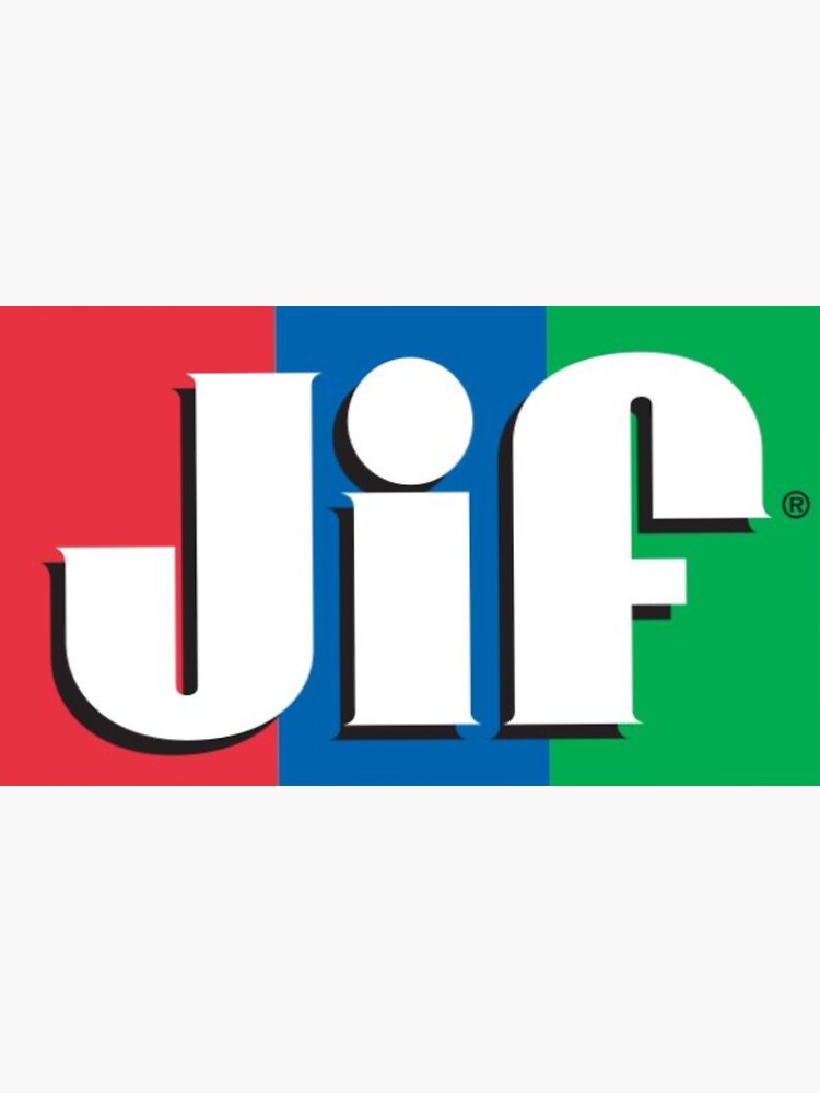 "Jif Peanut Butter" Sticker for Sale by 200iBraiN | Redbubble