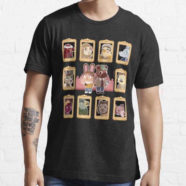 "BBC Ghosts Villager Portraits" T-shirt for Sale by Snorg3 | Redbubble ...