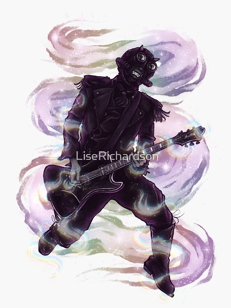 "Aether ghoul" Sticker for Sale by LiseRichardson | Redbubble