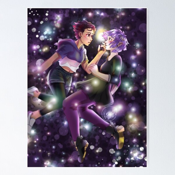 "Lumity Galaxy" Poster for Sale by NekoMakesArt | Redbubble