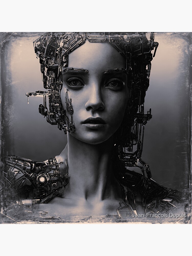 "Cyborgia 3" Sticker for Sale by jfdupuis | Redbubble