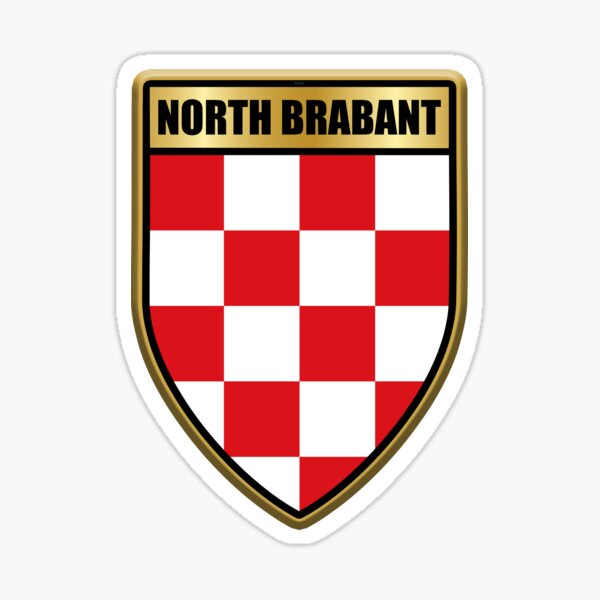 "NORTH BRABANT Gifts, Masks, Stickers & Products (14)" Sticker for Sale ...
