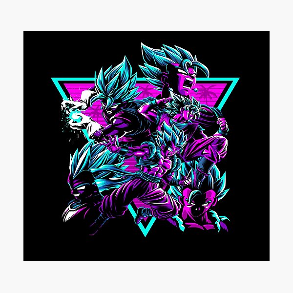 "Dragon Ball Z Son Soku The Legendary Super Saiyan" Photographic Print ...